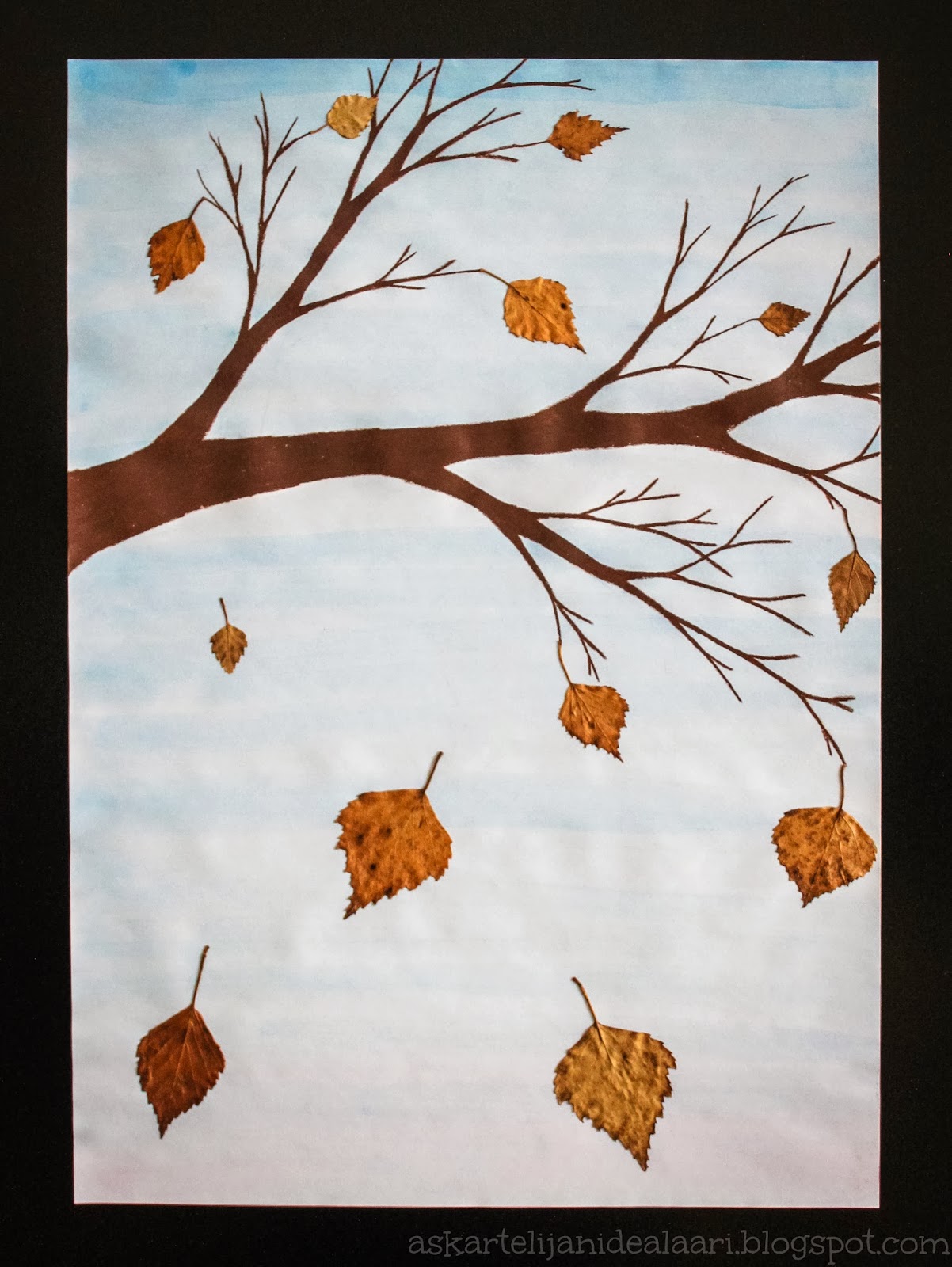 Askartelijan idealaari: Syksyinen oksa