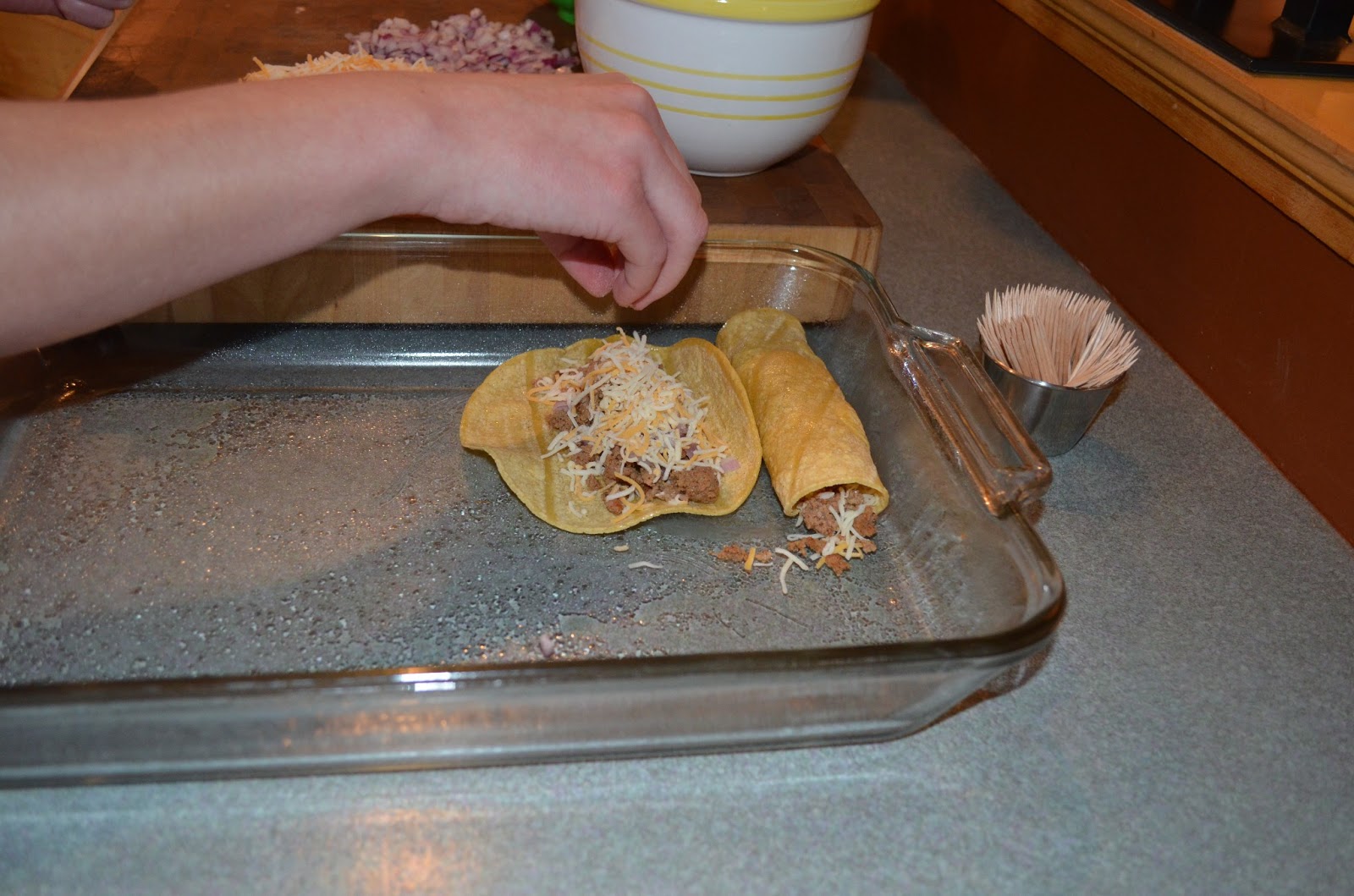 soulfulspoonful: Sunday Supper--Enchiladas--beans---brown paper bag ...