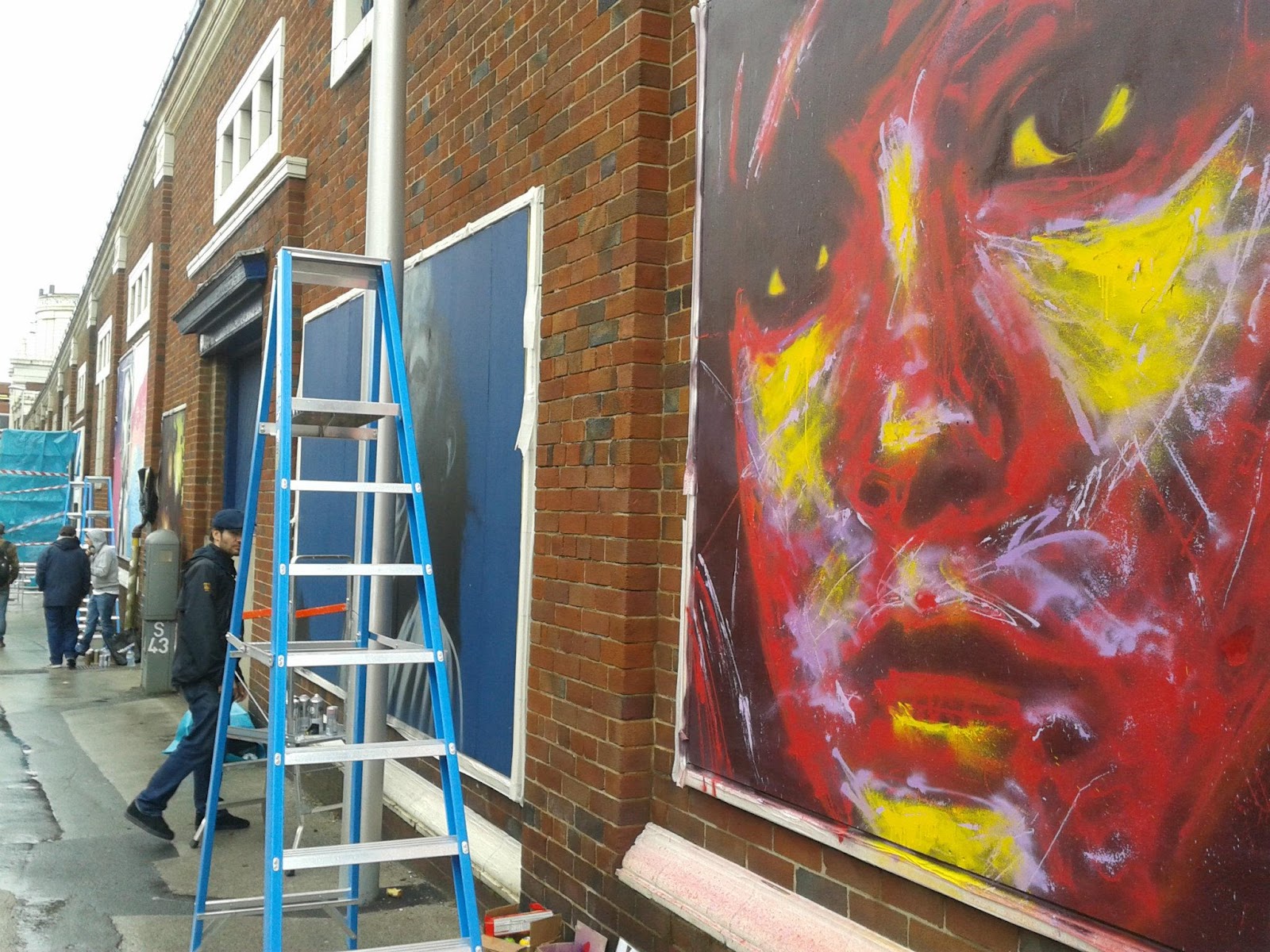 David Walker New Mural In Blackpool, UK – StreetArtNews