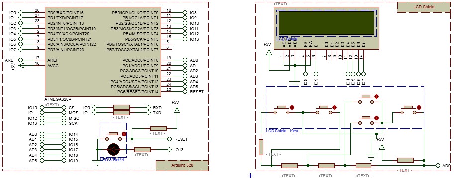 Learning To Use Arduino With Proteus Programming Of Lcd 7200