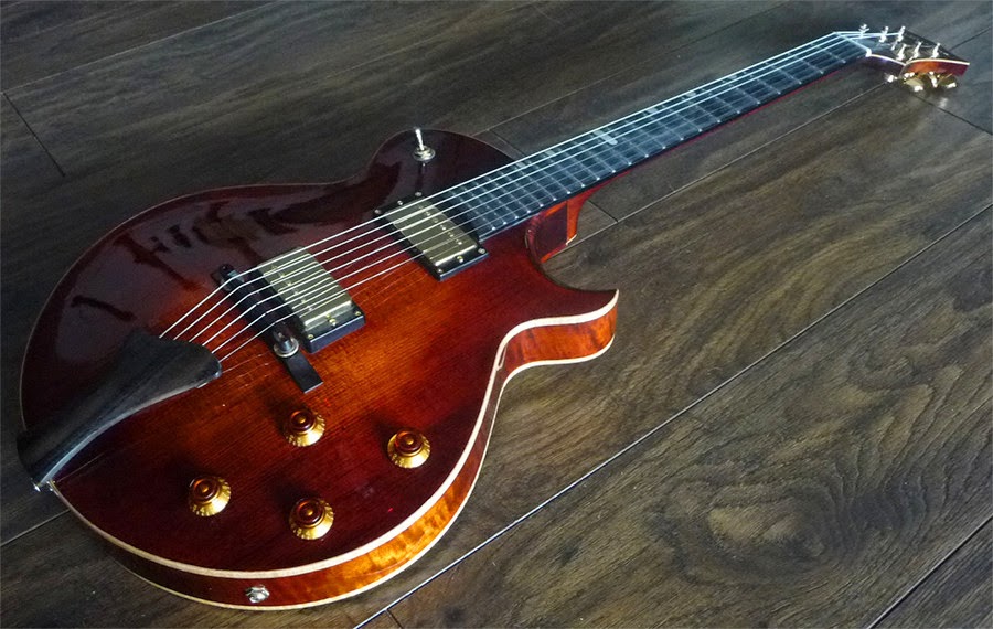 Tony Sauvion: Guitare Jazz Eastman "El REY"