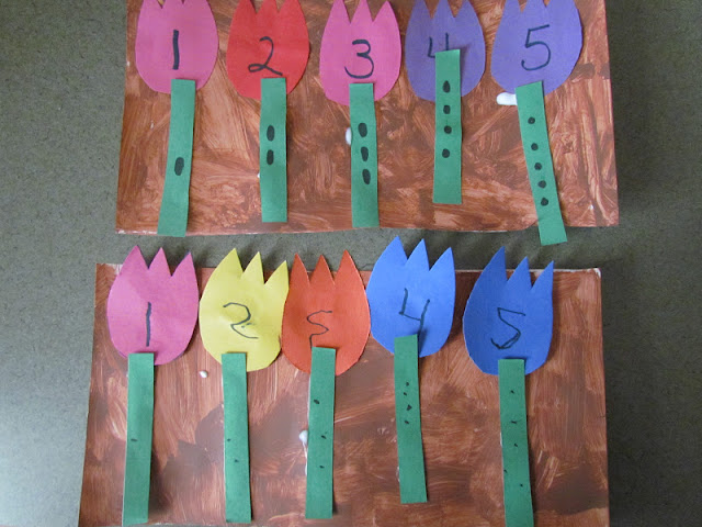 babies, toddlers, and preschoolers, oh my!: number garden