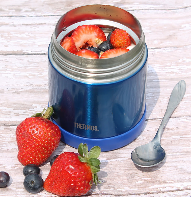 Mamabelly's Lunches With Love: Packing Lunch for Camp with Thermos