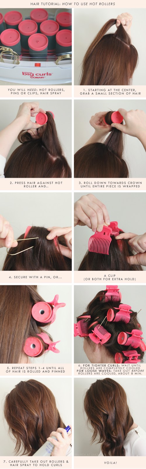 Rollers: How To Use Hair Rollers