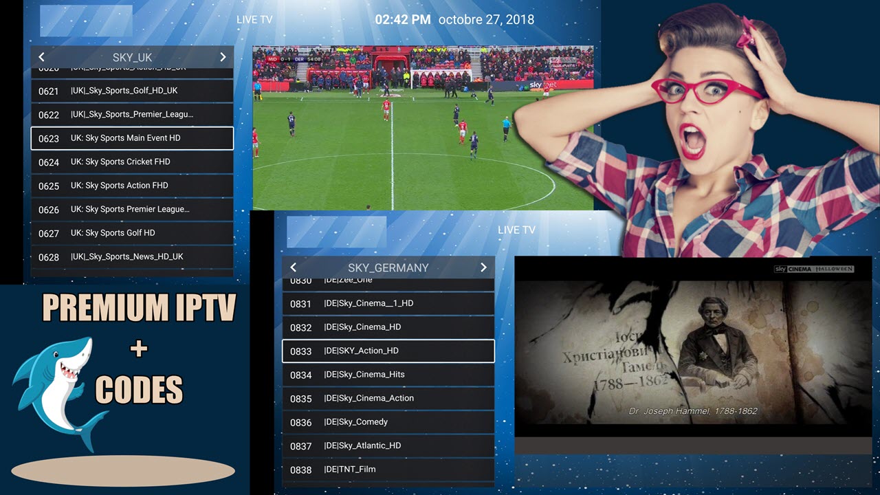 SHARK TV APP AND CODES - IPTV DROID