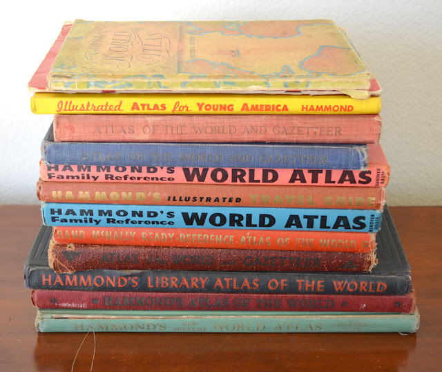 The Copycat Collector: COLLECTION #212: Vintage Atlas Collection