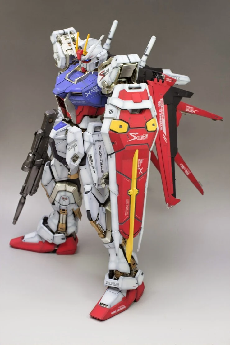 Custom Build: PG 1/60 Strike Gundam "Detailed"