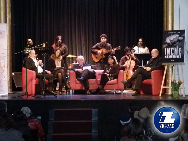 Editorial Zig-Zag: Presentación: Inche Michimalonco, de Juan Gustavo León