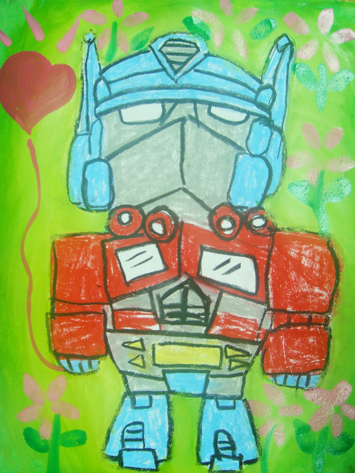 Kids' Art: Transformer