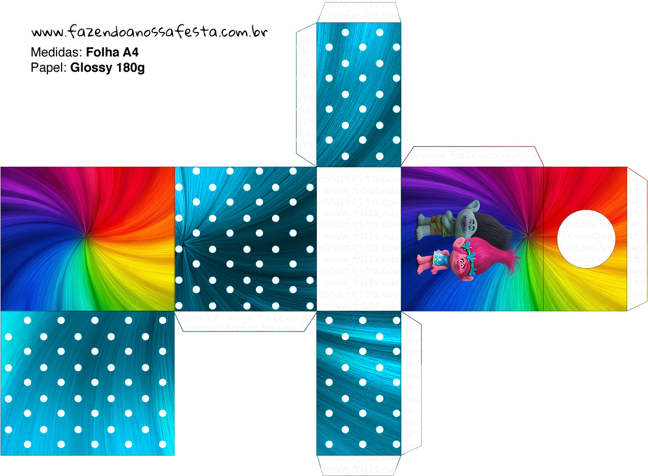 Trolls: Free Printable Boxes. - Oh My Fiesta! in english