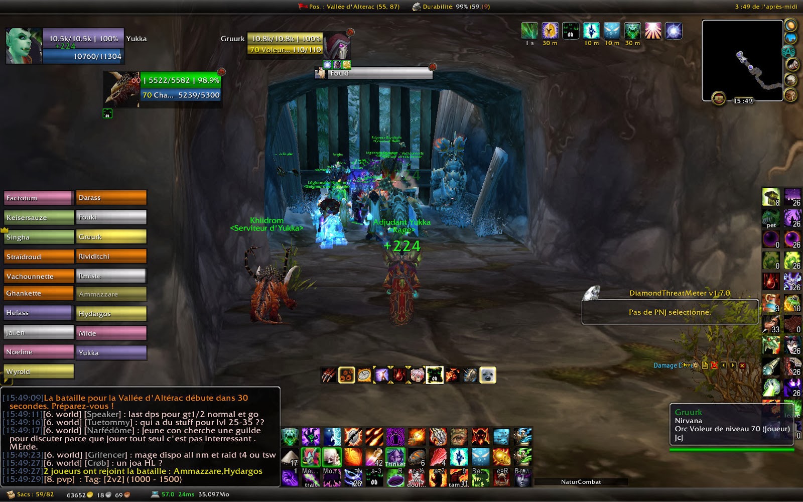 .Kévin Popek : Présentation : Guide Démoniste Pve Hl