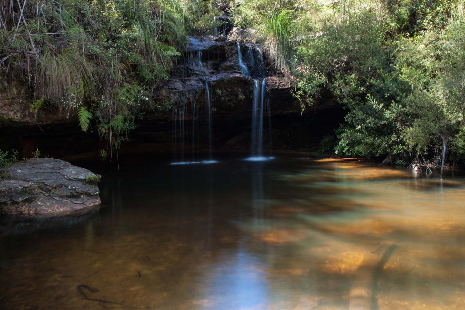 Hawksbury Basin Falls, North Sydney Coast