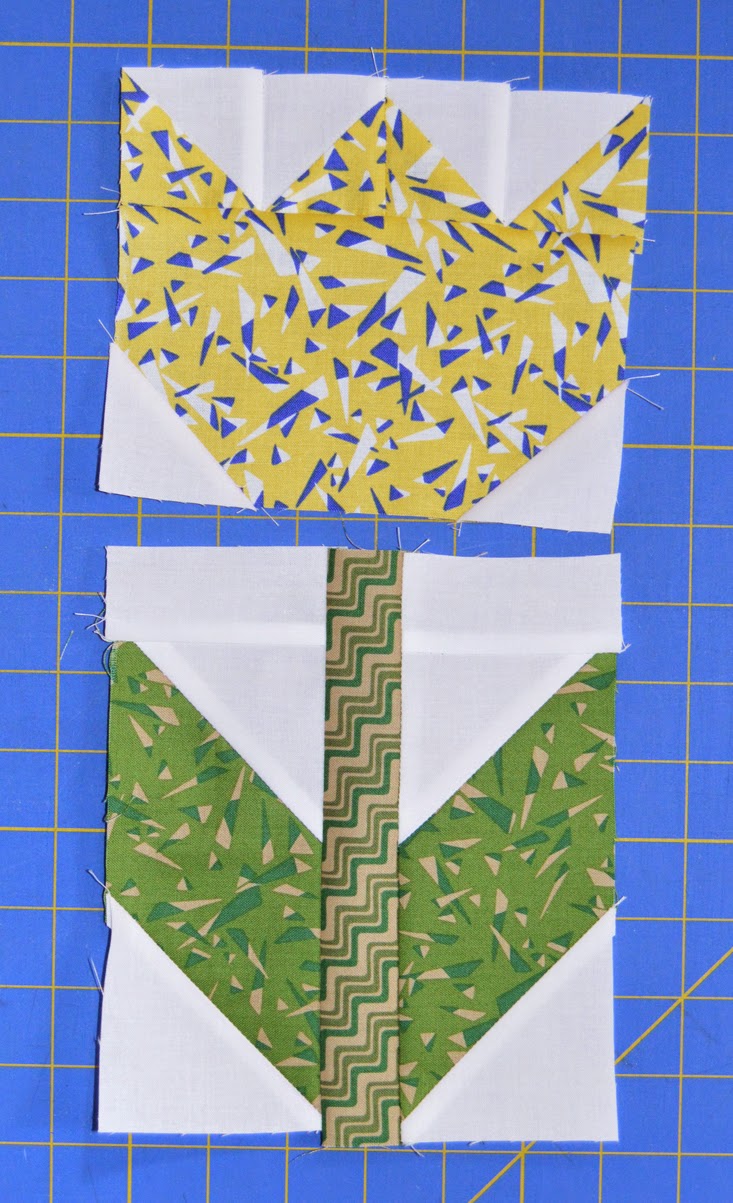 Inspired by Fabric: Tutorial: Tulip Time Wall Hanging