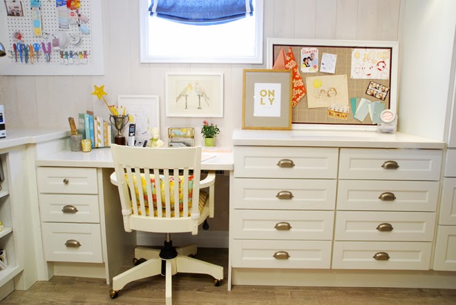 Spring Desk Refresh - Rambling Renovators