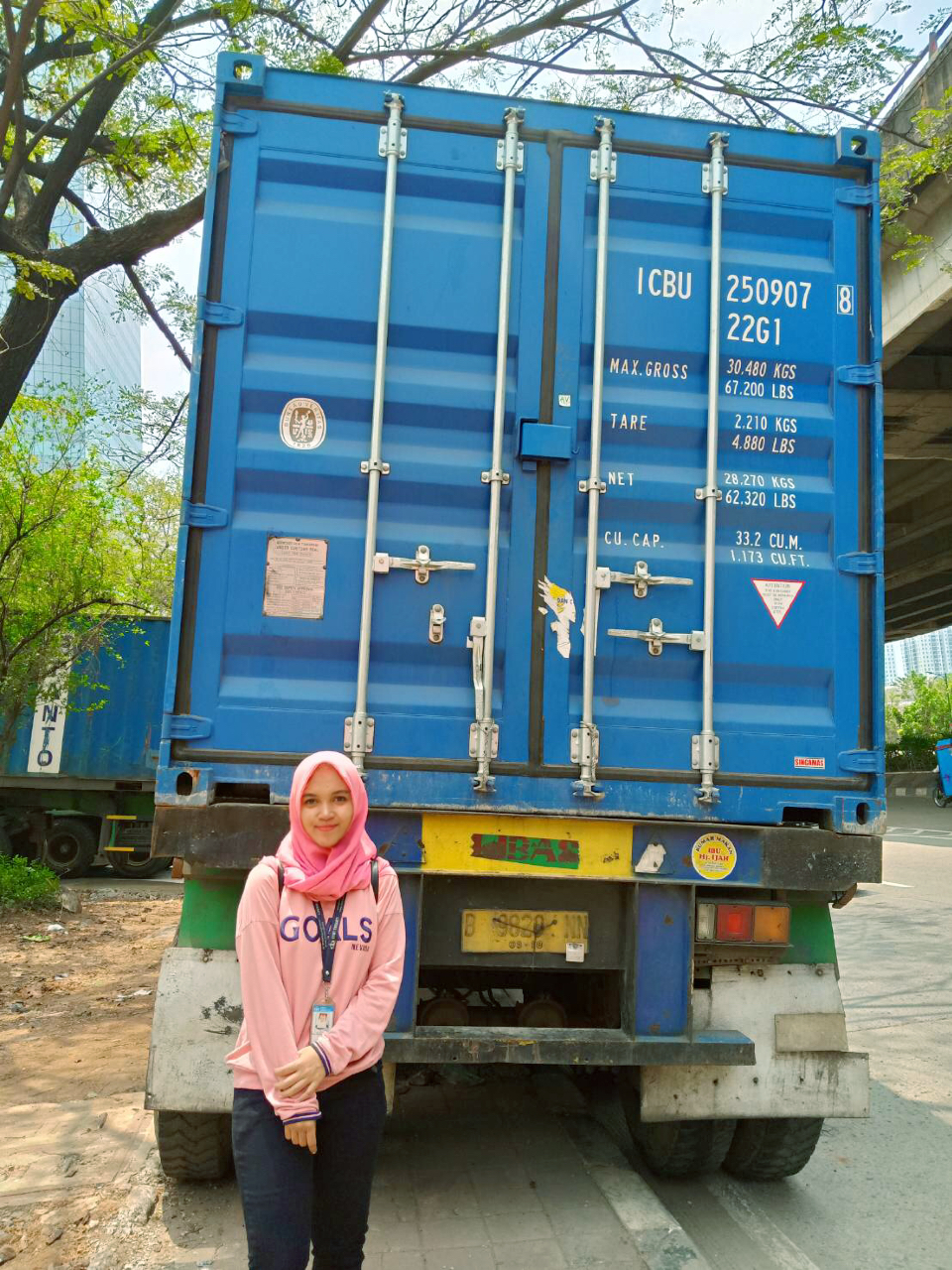Spesifikasi jenis container dan bagian-bagiannya