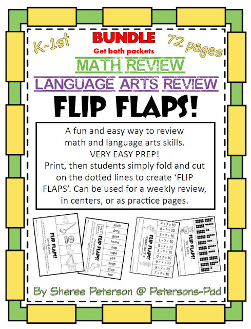 Peterson's Pad: Flip Flaps and a Freebie!