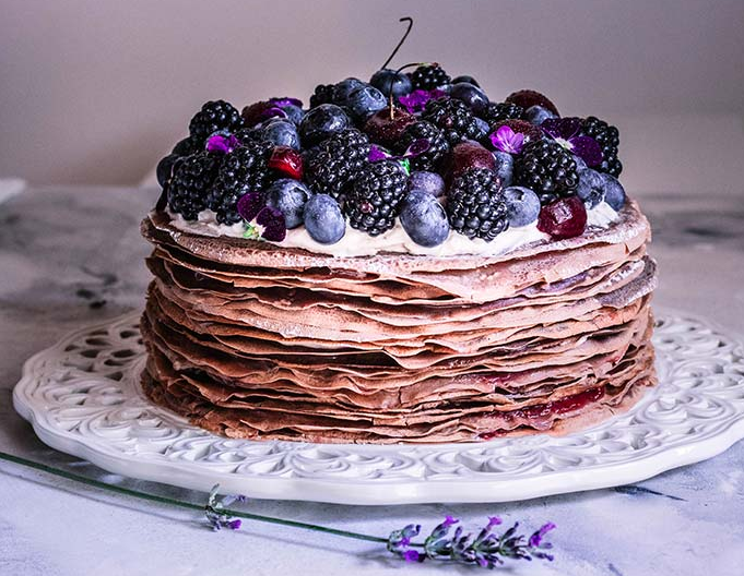gateau de crepes - recette de maman