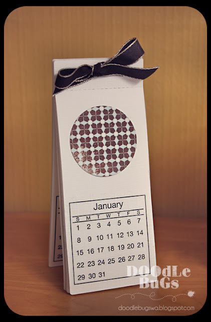 Doodlebugs: Lifestyle Crafts and SRM Stickers- 2012 Calendar