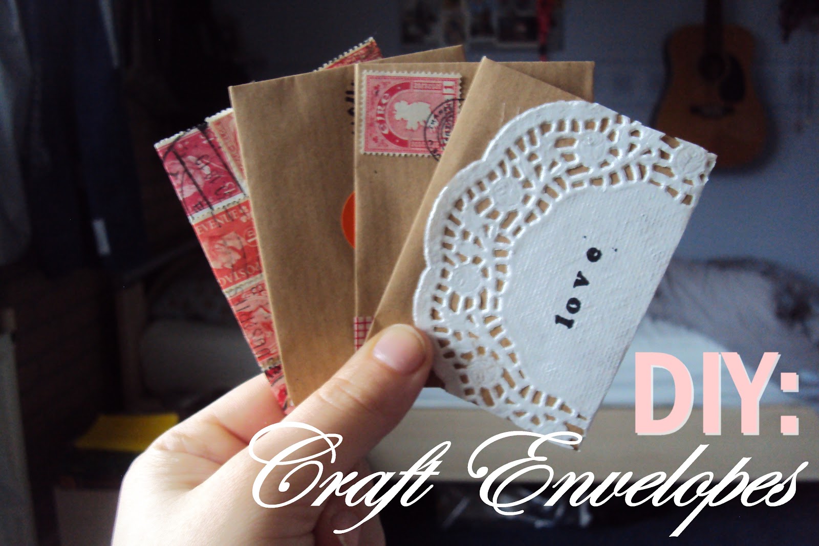 DIY: Craft Envelopes #4 - The Budget Life | Blog over geld besparen ...