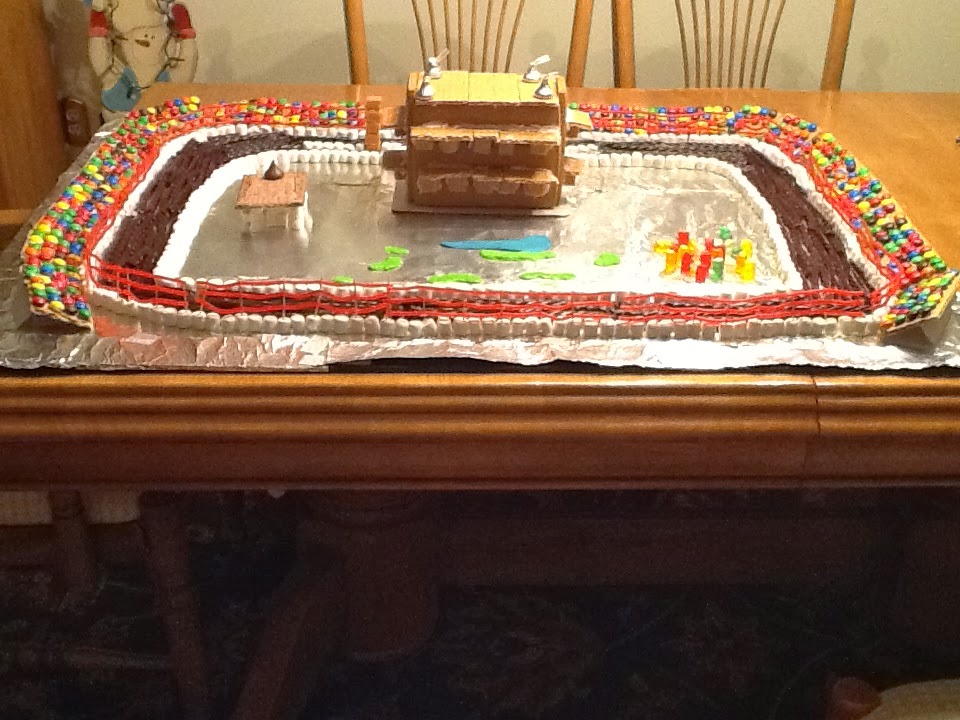 For The Love of Indy: A Gingerbread Pagoda and Candy Model of ...