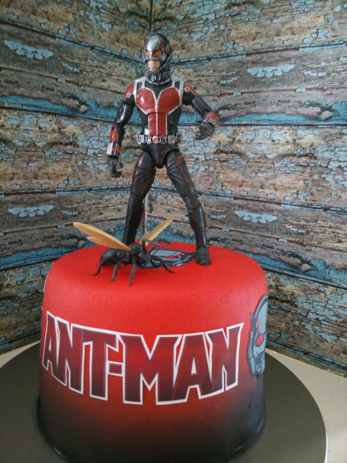 Zeti Hot Oven: 365 Hot Oven : Ant Man Fondant Cake