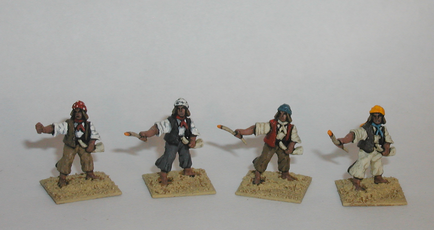 One of My Men Became Restless: 15mm Minifigs Pirates Part 1