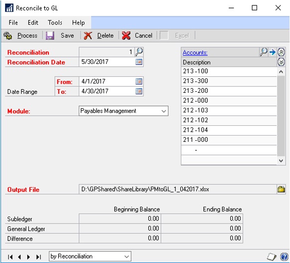 GP How to Reconcile Payable/ Receivable Ledger to General Ledger ...