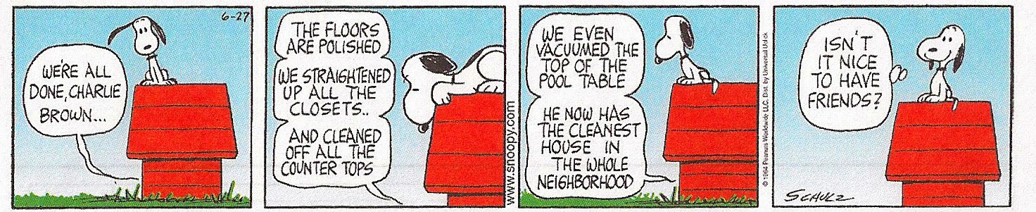 Jason's View from DC: Snoopy's House Cleaning, Part II