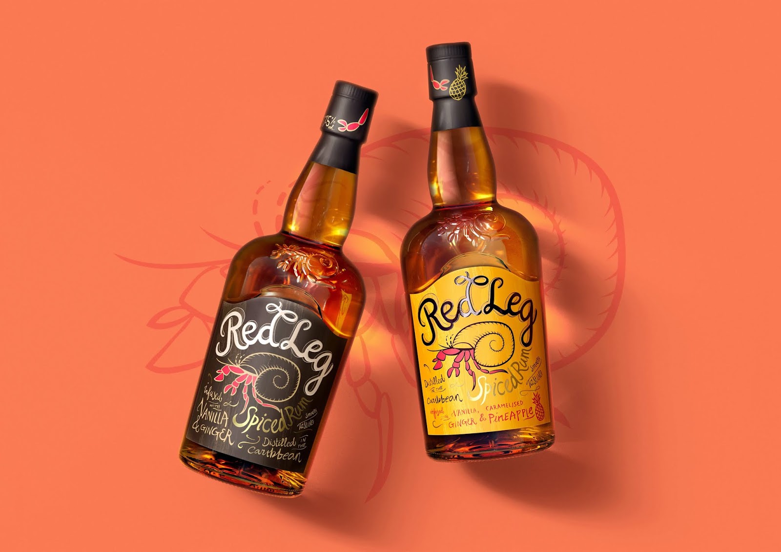 RedLeg Spiced Rum – Flavour Extensions – Packaging Of The World