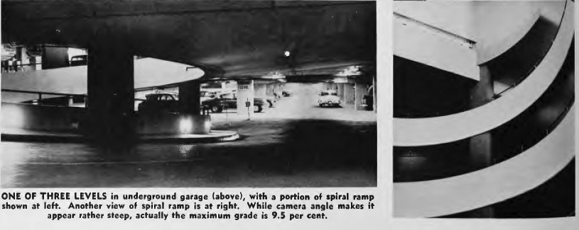 History Adventuring: The underground parking garage from 1953, Block 23 ...