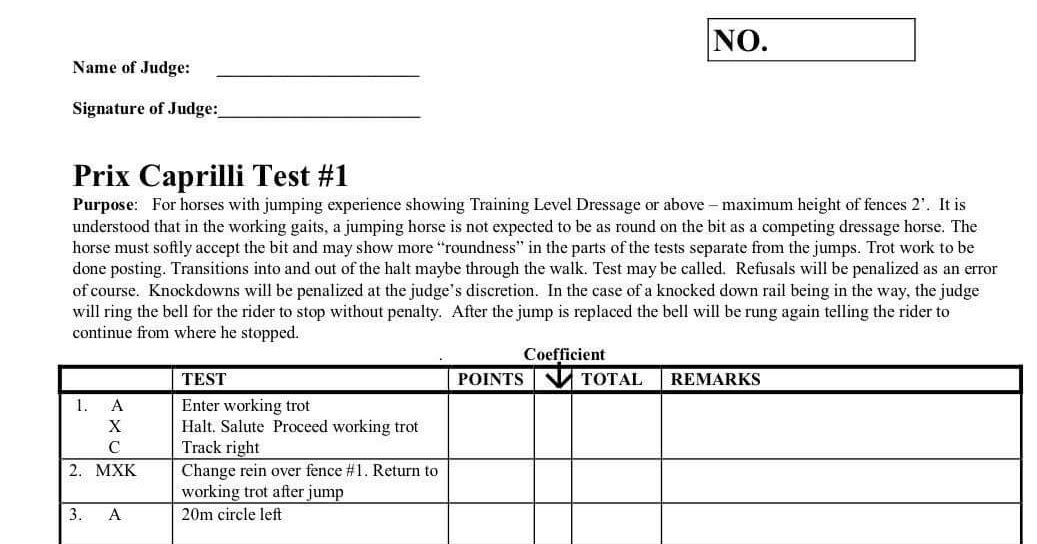 Apping it up: Prix Caprilli tests and show prep