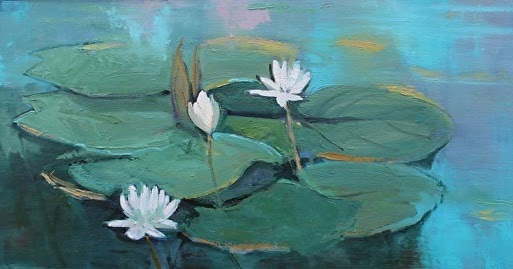 Susan Fowler Fine Art: Landscape Oil Painting "Lily Pond I" by Colorado ...