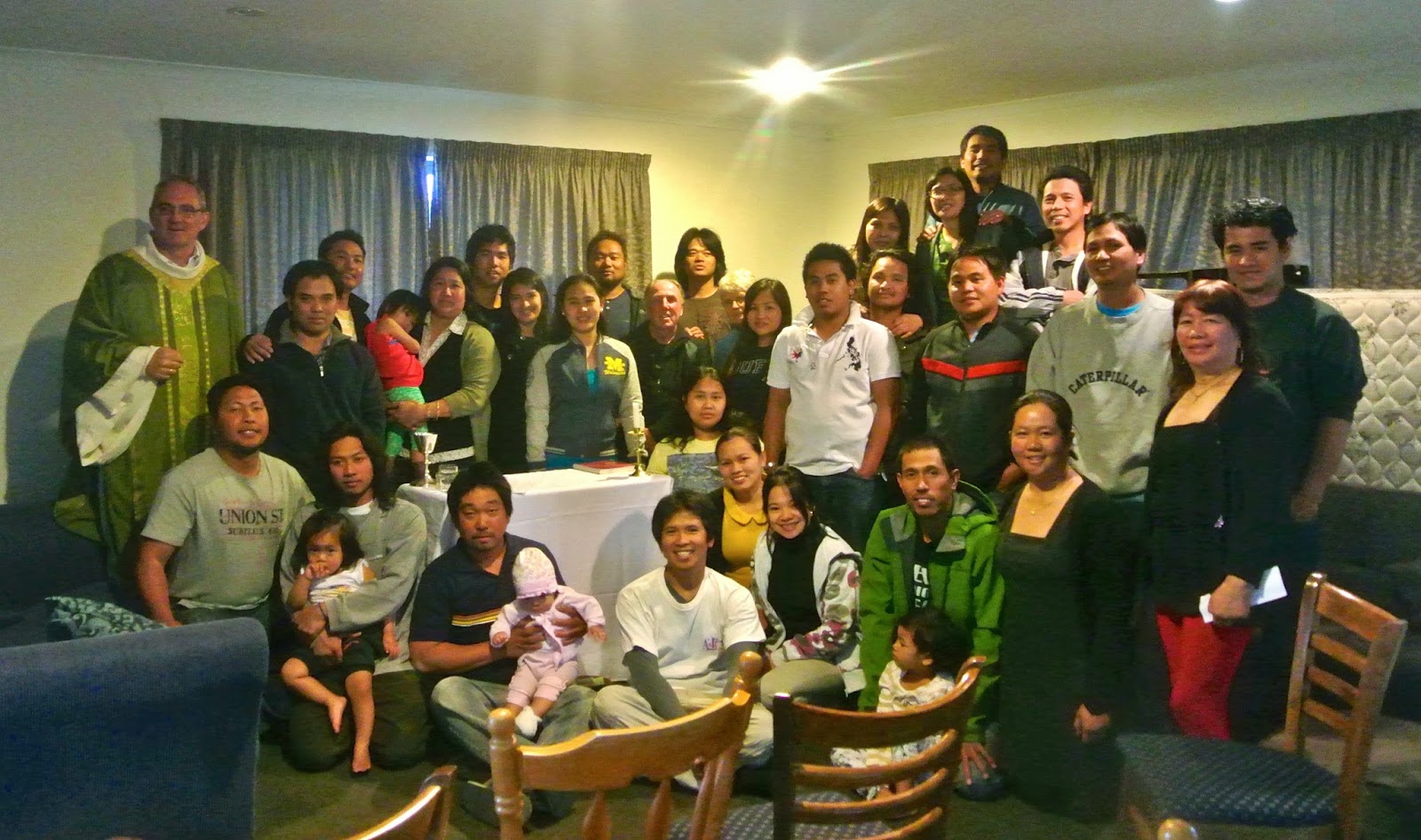 Filipino gathering - food for faith