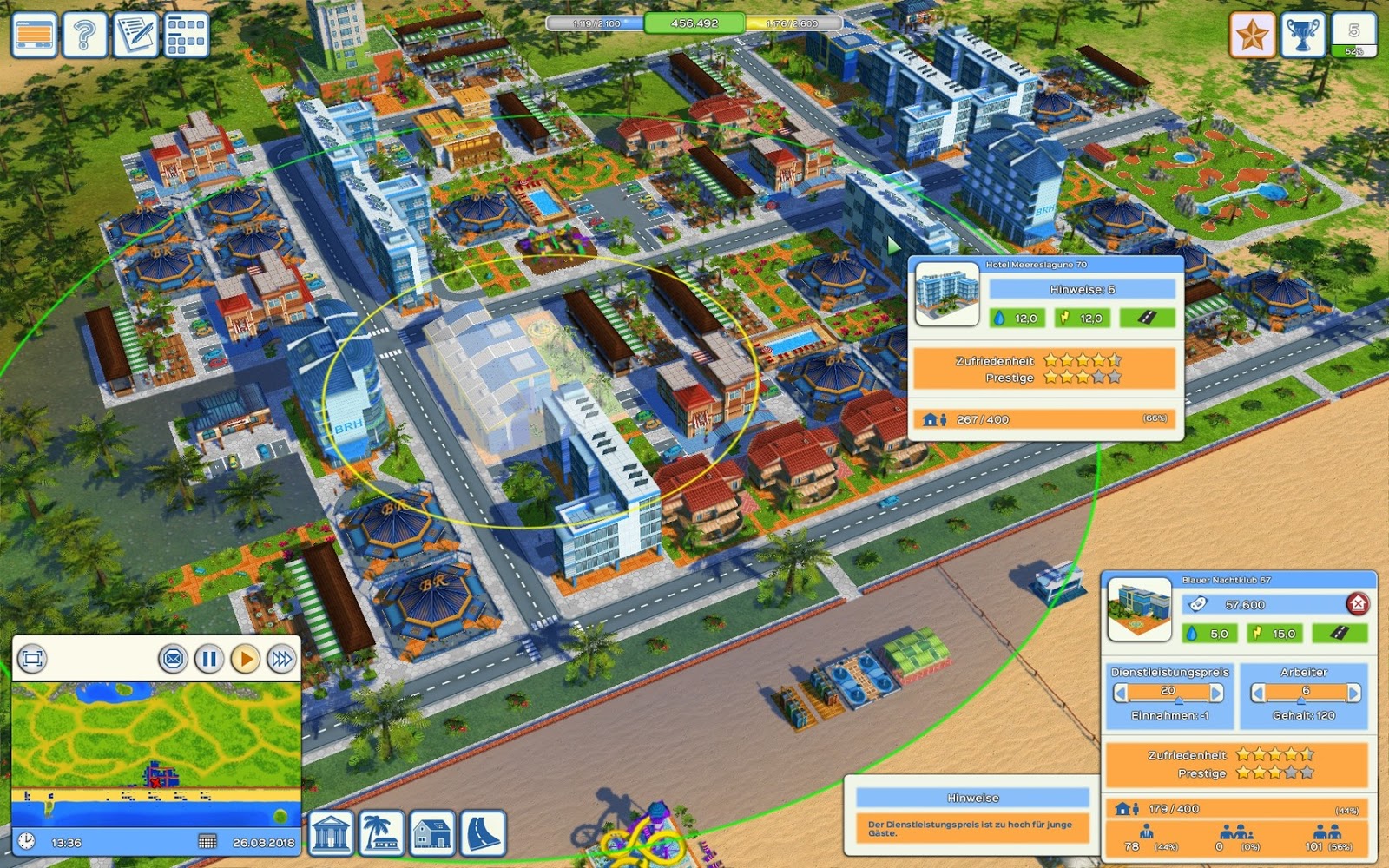 Beautiful and clever games : Top Games - Beach Resort Simulator