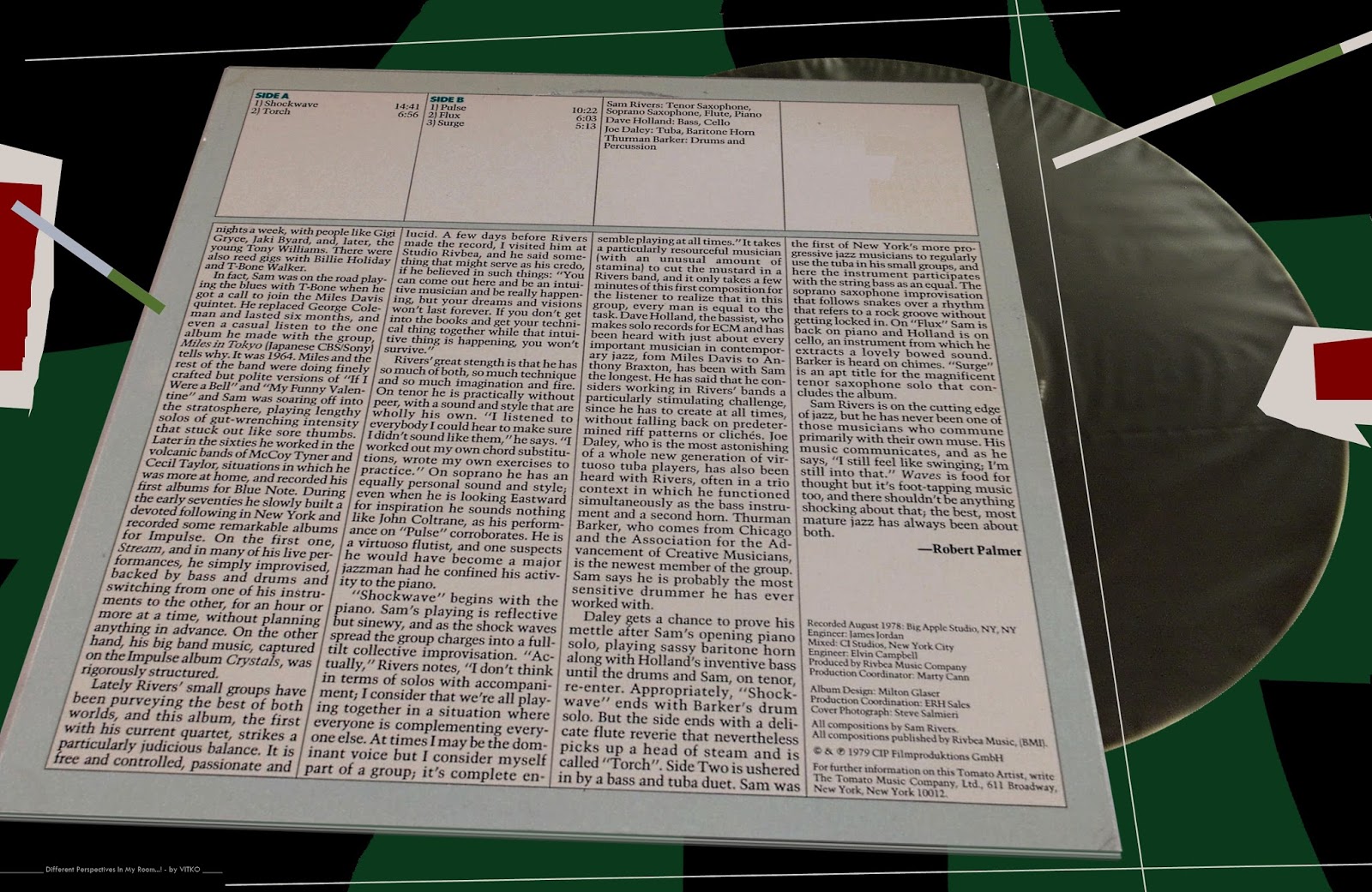 Different Perspectives In My Room...!: SAM RIVERS – Waves (Tomato ...