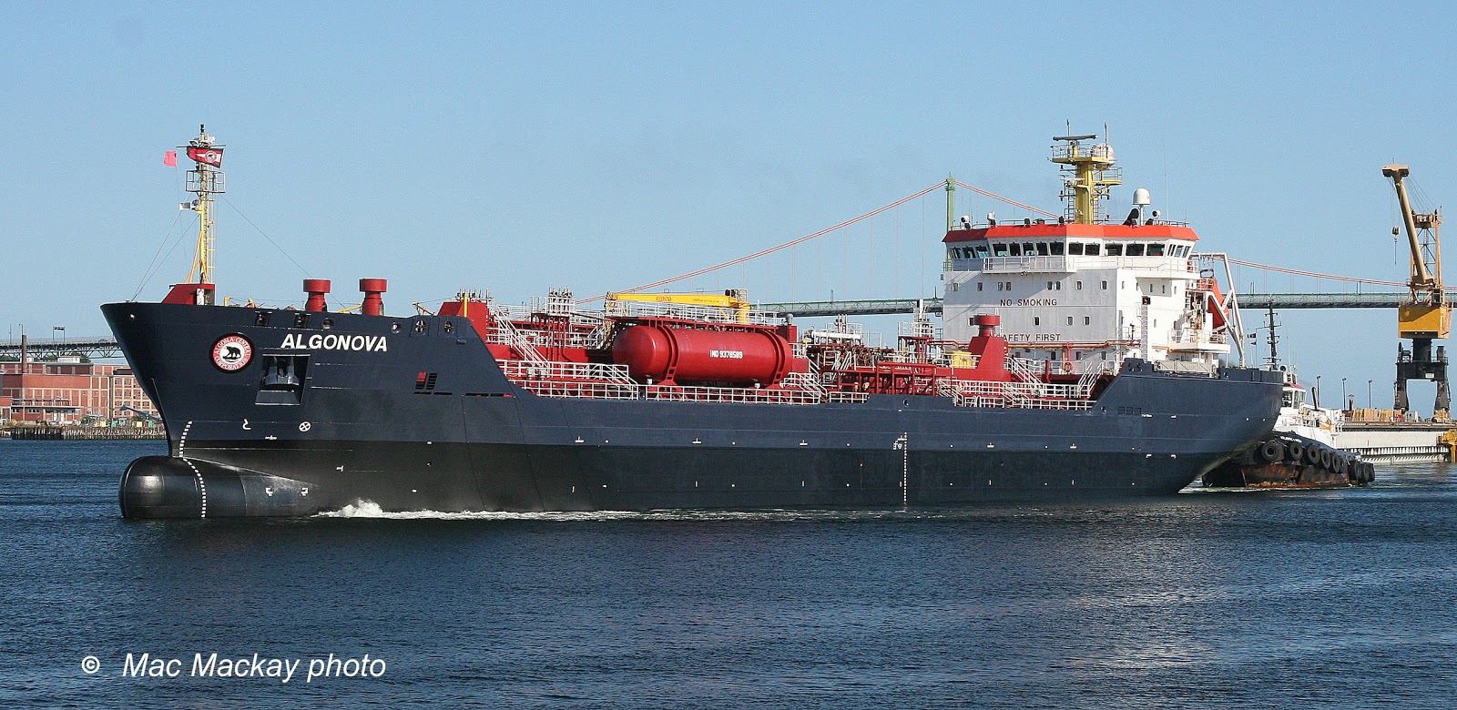 Shipfax: Algonova - fresh from drydock