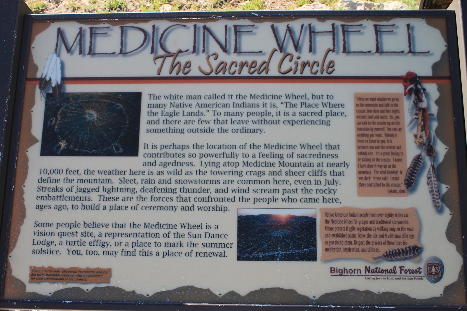 Medicine Wheel, Wyoming - Roc Doc Travel