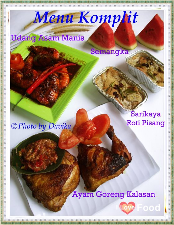 Buah Dapur Vika: September 2011