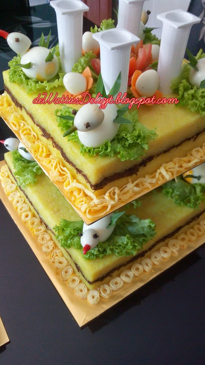 Wattie's HomeMade: Pulut Kuning Perkahwinan 3 Tingkat