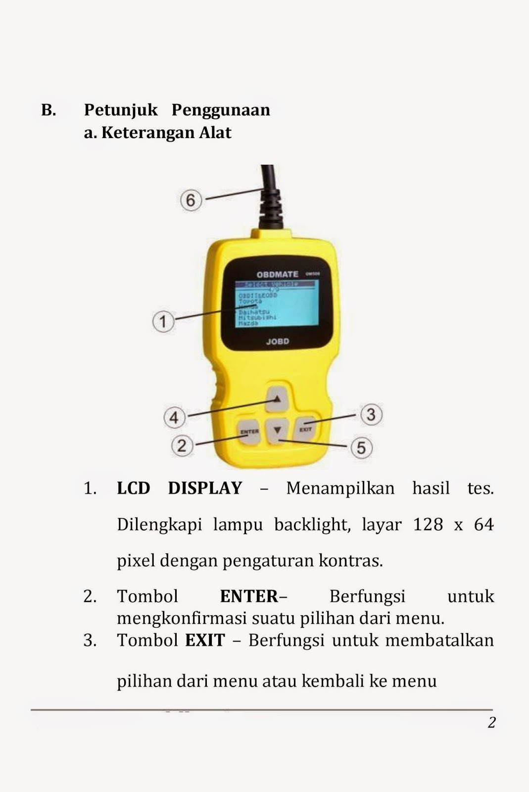 Scanner OBD 2 dan cara penggunaanya - Kursus Mekanik Motor