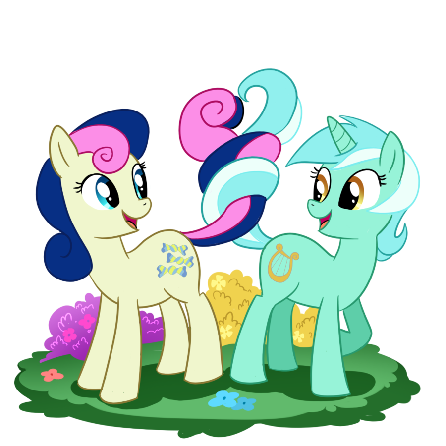 Equestria Daily - MLP Stuff!: Official Lyra and Bonbon Book Coming in 2016!