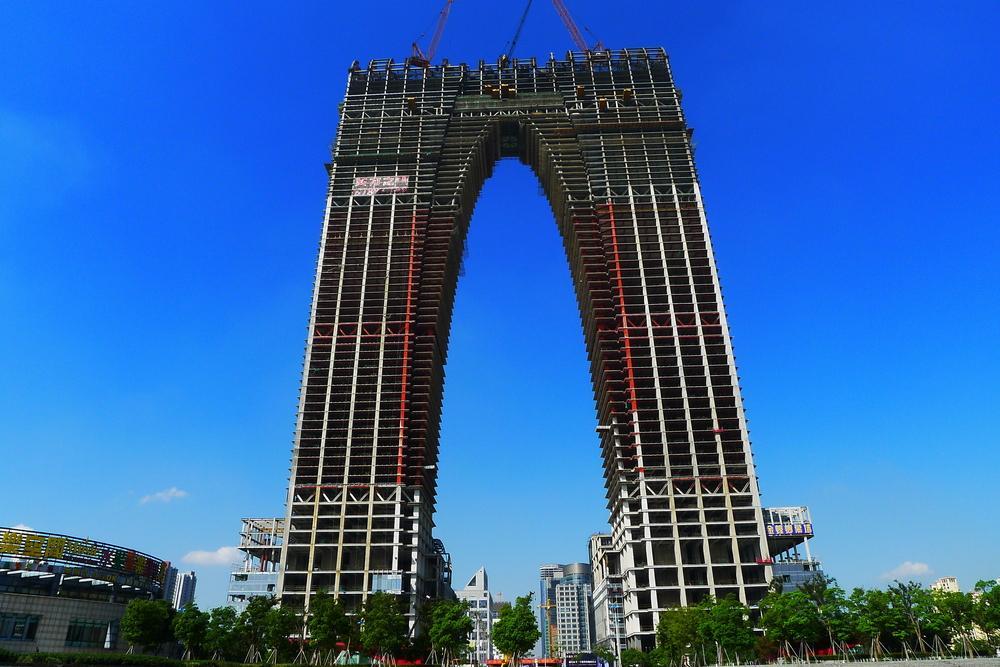 Arquitectura Reciente: Gate of the Orient - RMJM Architects - Suzhou, China