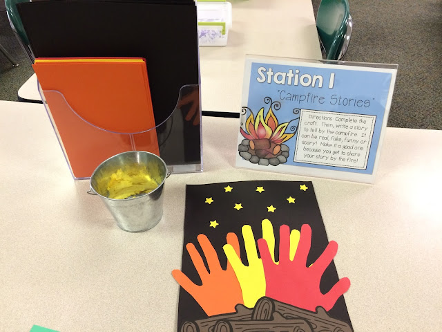 The Sassy School Teacher: Camping in the Classroom - Activities to help ...