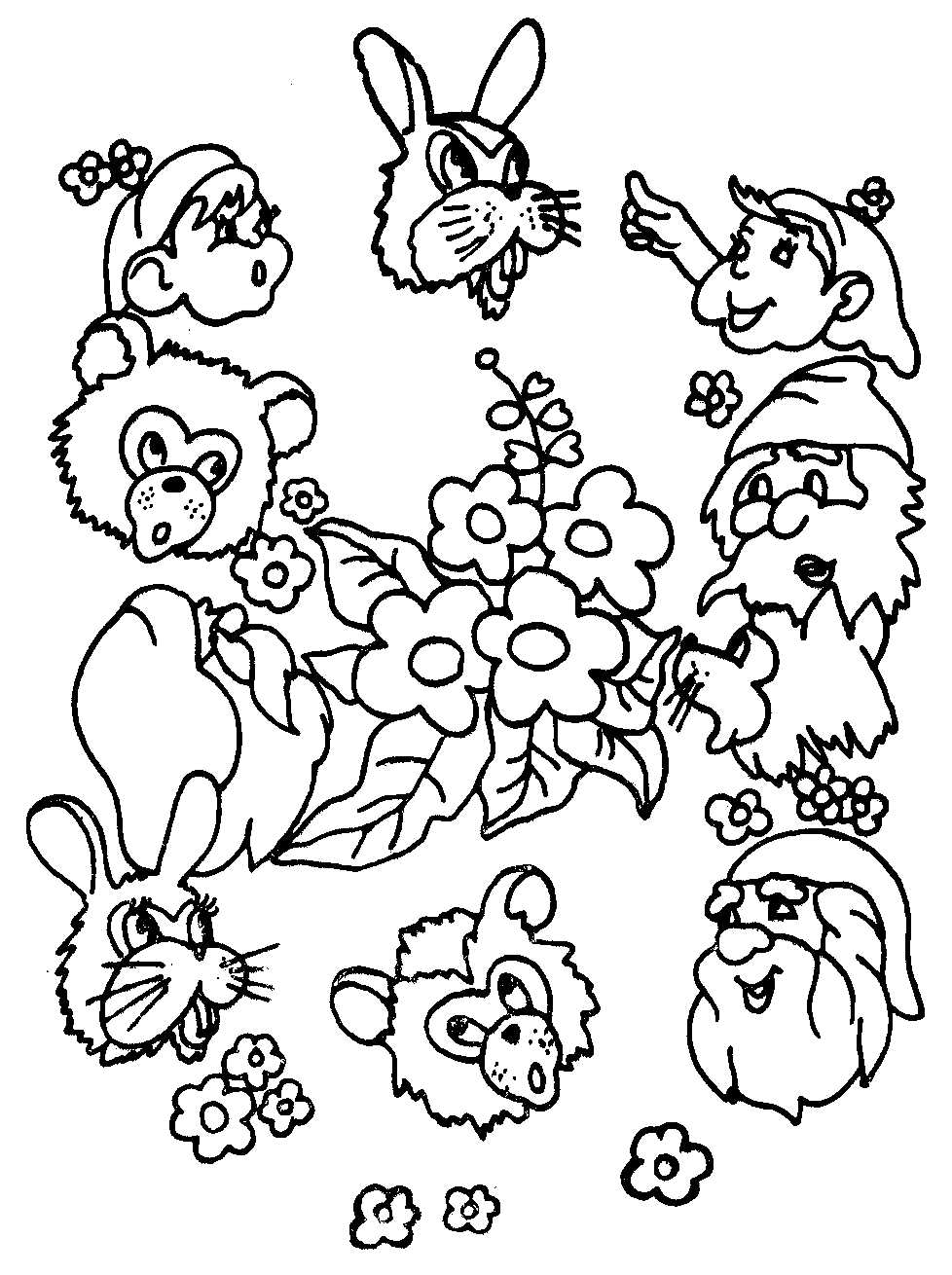 imagini de colorat ~ Desene Imagini de colorat