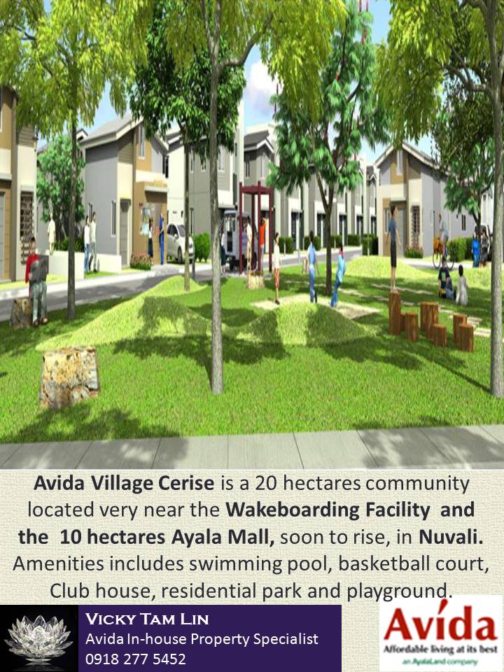 Nuvali Sta Rosa and Canlubang Laguna, Philippines: Avida Village Cerise ...