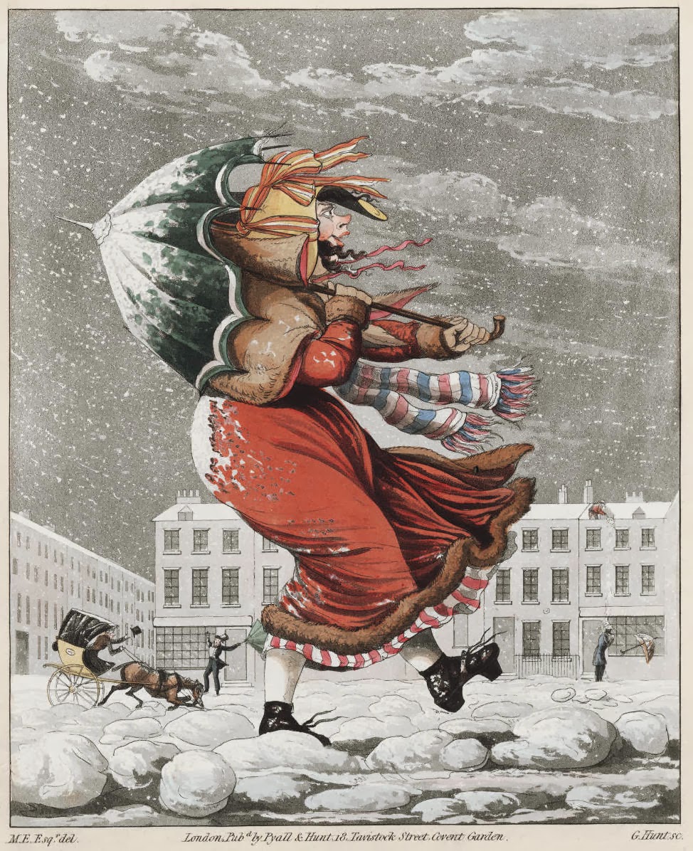 Two Nerdy History Girls: Miserable Winter Weather, 1825