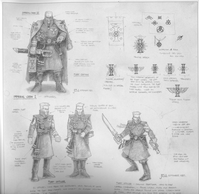 Magpie and Old Lead: In the navy - Fleet officers of the Imperium