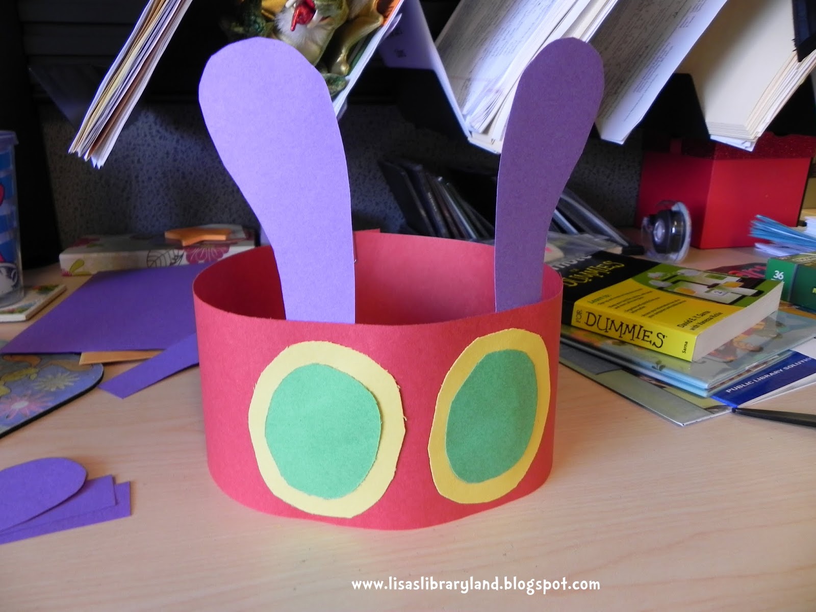 Libraryland: Very Hungry Caterpillar Headband