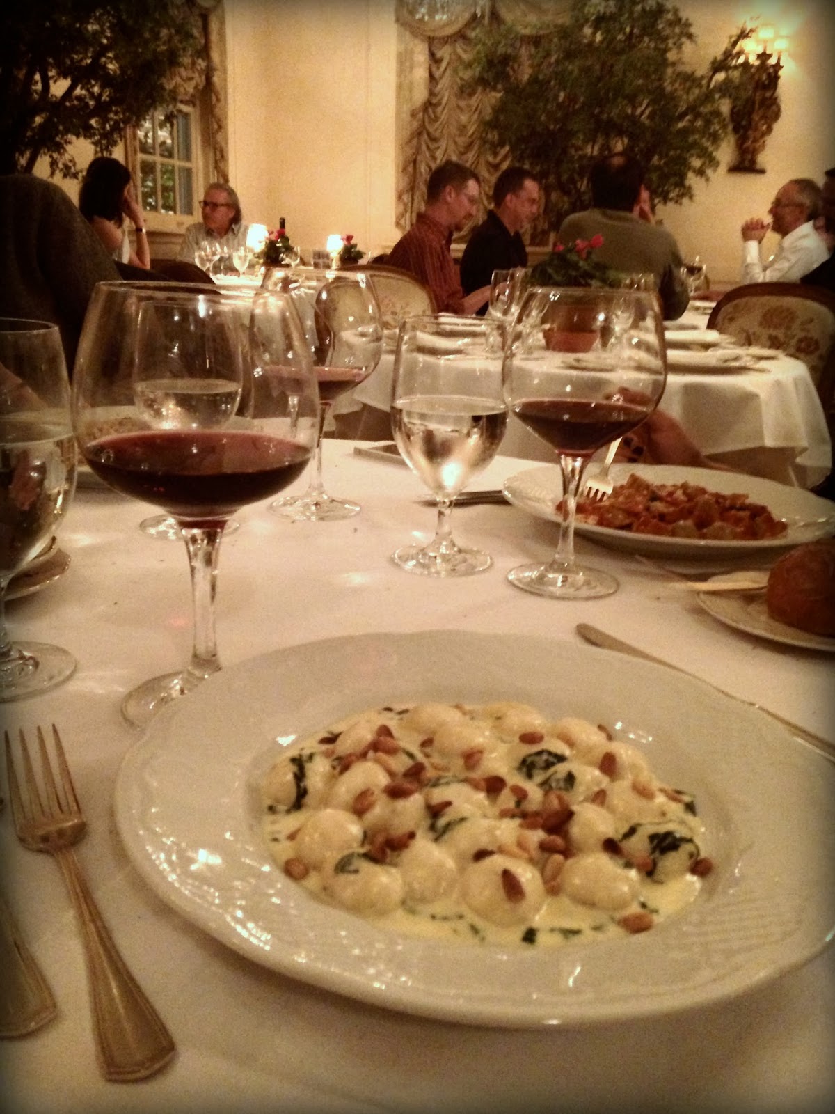 Reservation: Dinner at Barbetta Restaurant