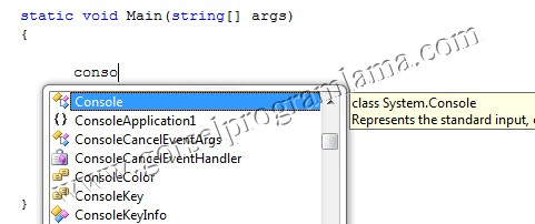 C# Console - Programlama Temelleri - Tekno Bilgi